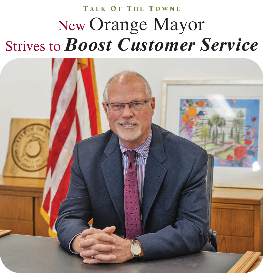 Mayor Dan Slater - Orange Plaza Review